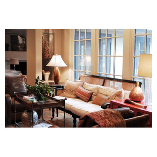 Sitting Area off of Kitchen - Traditional - Living Room - Birmingham ...