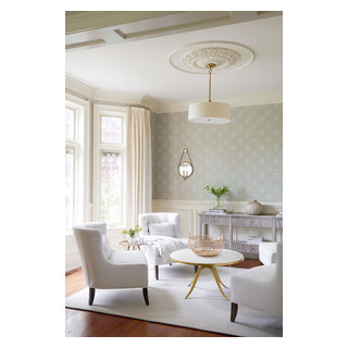 Sitting Room - Traditional - Living Room - Philadelphia - by Glenna ...