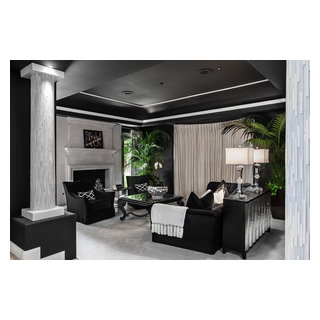 SJC Dramatic Remodel - Contemporary - Living Room - Orange County - by ...