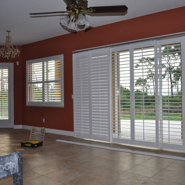 Bypass Shutter On Sliding Track - Photos & Ideas | Houzz
