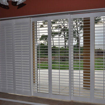 Bypass Shutter On Sliding Track - Photos & Ideas | Houzz