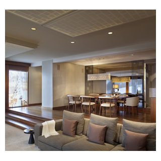 Slope Style Condo - Contemporary - Living Room - Denver - by Rowland ...