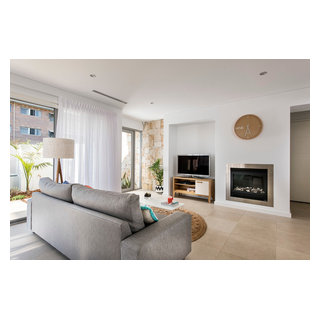 Small beach house - Modern - Living Room - Perth - by David Wilkes ...