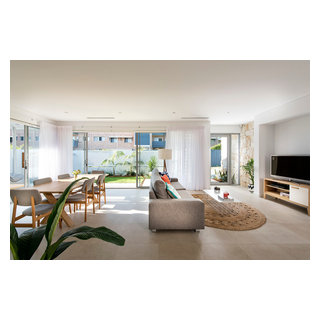 Small beach house - Modern - Living Room - Perth - by David Wilkes ...