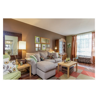 Small Cape Cod Remodel - Eclectic - Living Room - Grand Rapids - by ...