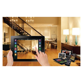 Smart Home - Traditional - Living Room - New York - by Advanced Home ...