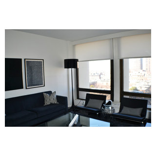 Society Hill Towers Roller Shades - Contemporaneo - Soggiorno ...