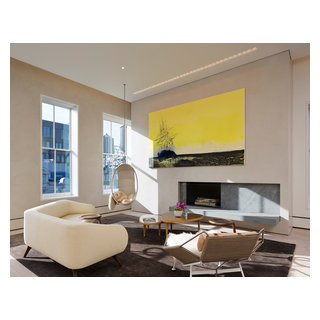 Soho Loft - Contemporary - Living Room - New York - by Gabellini ...
