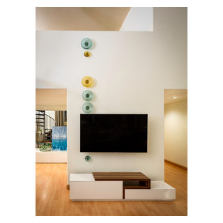 SoMa Bricks + Gloss - Industrial - Living Room - Los Angeles - by Susan ...