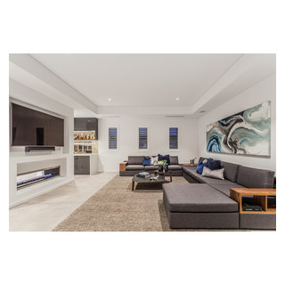 South Perth Custom Build - Contemporary - Living Room - Perth - by ...