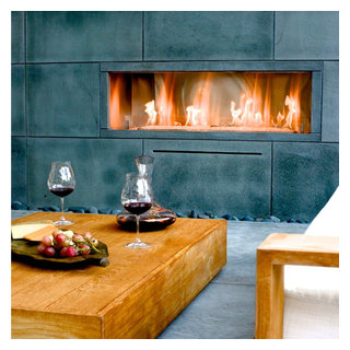 Spark Modern Fires - Modern - Living Room - New York - by Spark Modern ...