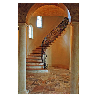 Spiral Stairs - Eclectic - Living Room - Philadelphia - by StoneMar ...