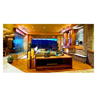 Splitrock Home - Contemporary - Living Room - Denver - by Harmonic ...