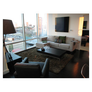 Spring Condo Austin - Modern - Living Room - Austin - by BoConcept ...
