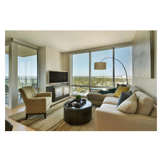 Spring Condos - Transitional - Living Room - Austin - by Next Level ...