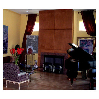 Spring Lane Living Room - Eclectic - Living Room - Austin - by Patrick ...