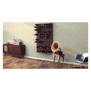 STACT Modular Wall-mounted Wine Rack System, designed by Eric Pfeiffer ...