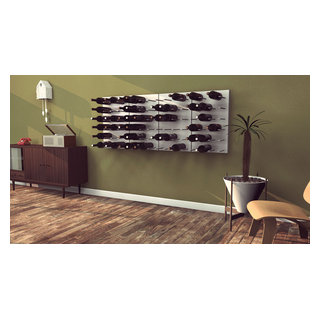 STACT Modular Wall-mounted Wine Rack System, designed by Eric Pfeiffer ...
