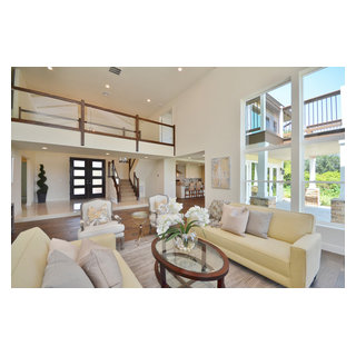 Staged Living Room - Contemporary - Living Room - Tampa - by MHM ...
