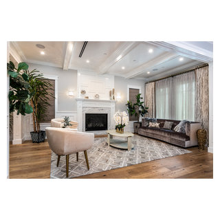 Stern Ave Remodel - Transitional - Living Room - Los Angeles - by ...
