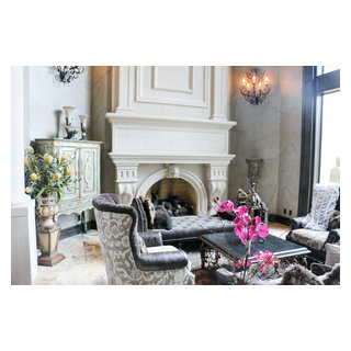 Stonemill - Traditional - Living Room - Oklahoma City - by ...