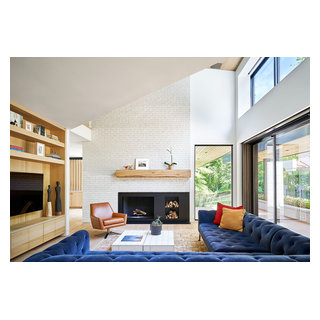 Streamline House - Contemporary - Living Room - Kansas City - by Hufft ...