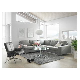 Stressless E200 Sofa Grey - Contemporary - Living Room - Other | Houzz