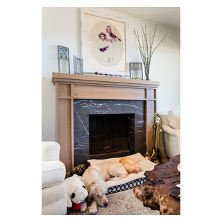 Stylish Beach side condo - Transitional - Living Room - Los Angeles ...