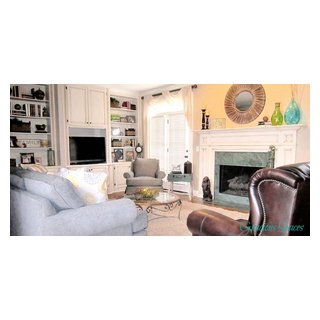 Summer Living Room - Traditional - Living Room - Nashville - by ...