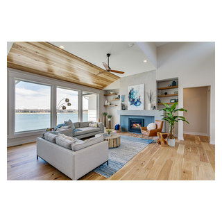 Summerset Plan - Beach Style - Living Room - Wichita - by Sharp Homes ...