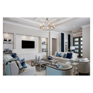Sunset Key Model Home - Living Room - Miami - by Norris Furniture ...