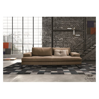 Sunset Leather Sofa by Gamma Arredamenti - Industrial - Living Room ...