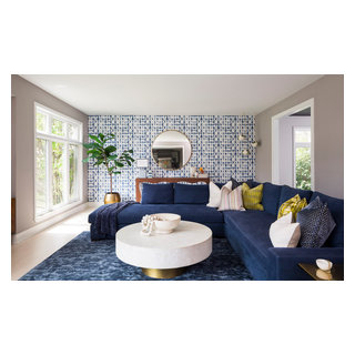 SWI - Midcentury - Living Room - Chicago - by Sloane Wyler Interiors ...