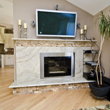 Quartzite Fireplace - Photos & Ideas | Houzz