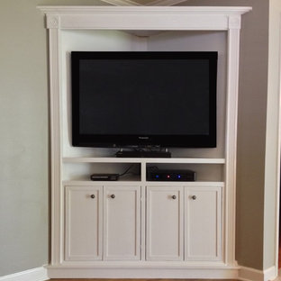 Corner Media Cabinet | Houzz