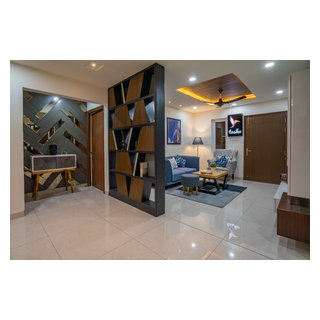 Tasko Model Flat 2 BHK - Modern - Living Room - Hyderabad - by Raja Akkinapalli Photography | Houzz