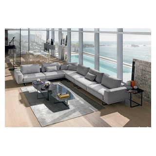 Tempo Sectional by Natuzzi Italia - Contemporary - Living Room - Boston ...