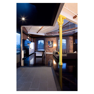 The Carson Woolstore - Industrial - Living Room - Brisbane - by TONIC ...