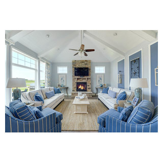 The Cassidy at Senators - Beach Style - Living Room - Other - by Schell ...