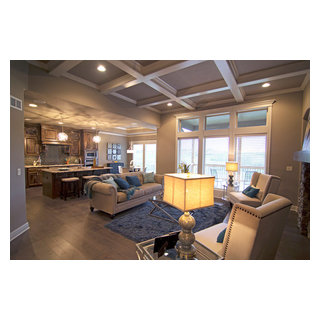The Cortona - Classique - Salon - Kansas City - par SAB Homes LLC | Houzz