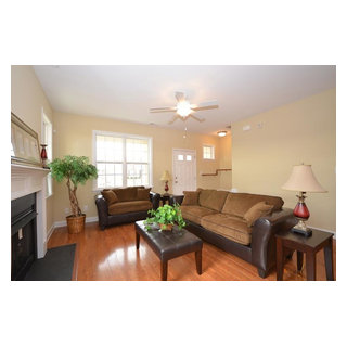 The Dabney - Contemporary - Living Room - Raleigh - by McKee Homes ...