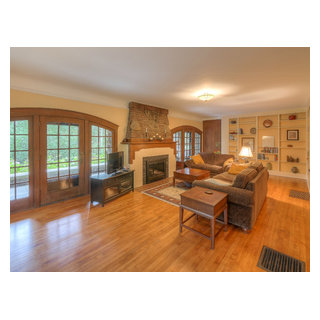 The Emma Austin House - Lake Oswego, Oregon - Craftsman - Living Room ...