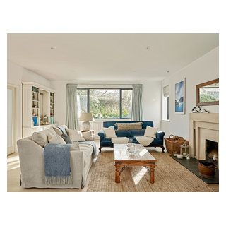The Estuary House - Beach Style - Living Room - Devon - by In Ex Design ...