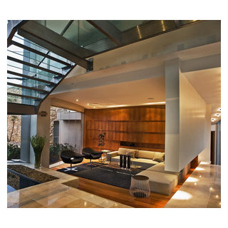 The Glass House - Contemporary - Living Room - by M Square Lifestyle ...