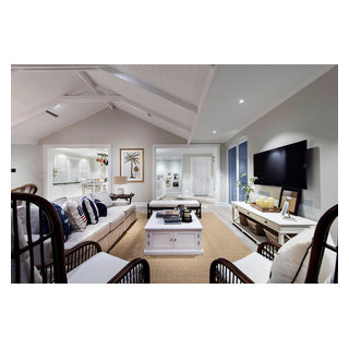 The Grayson - Beach Style - Living Room - Perth - by Webb & Brown ...