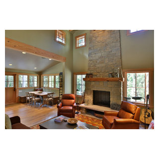 The Hideout - Rustic - Living Room - Seattle - by Flat Rock Productions ...