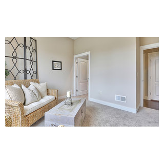 The James at Home Town Square - Transitional - Living Room ...