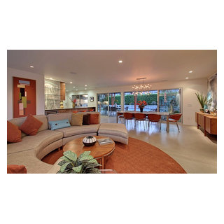 The Jerry Lewis House - Midcentury - Living Room - Los Angeles - by ...