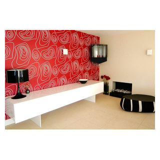 The King's Circus living room - Modern - Living Room - Other - by Clair ...