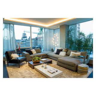 The Lucida Residence - Modern - Living Room - New York - by Artistic ...